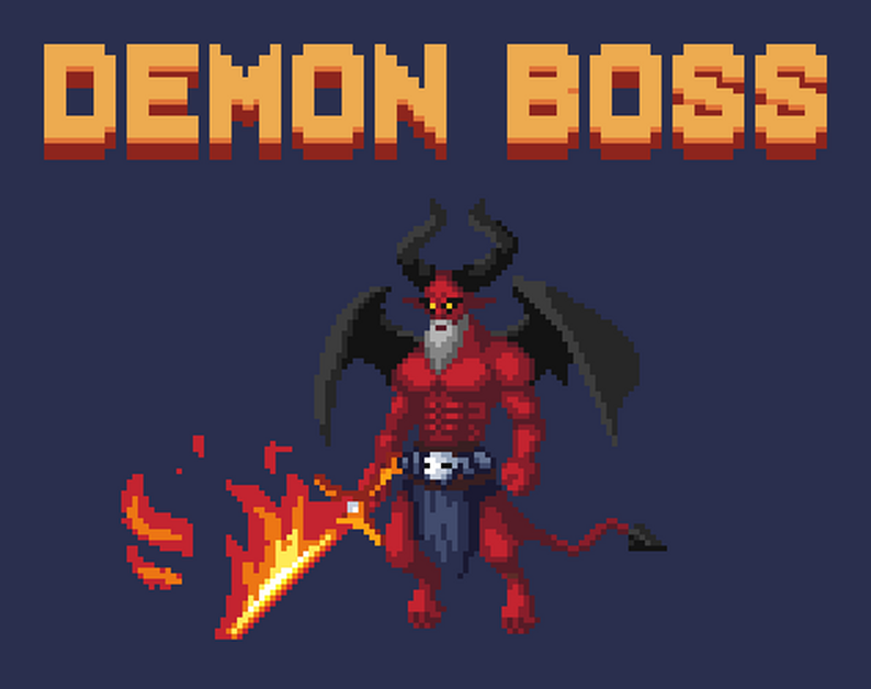 Demon Boss 2D Pixel Art by Mattz Art