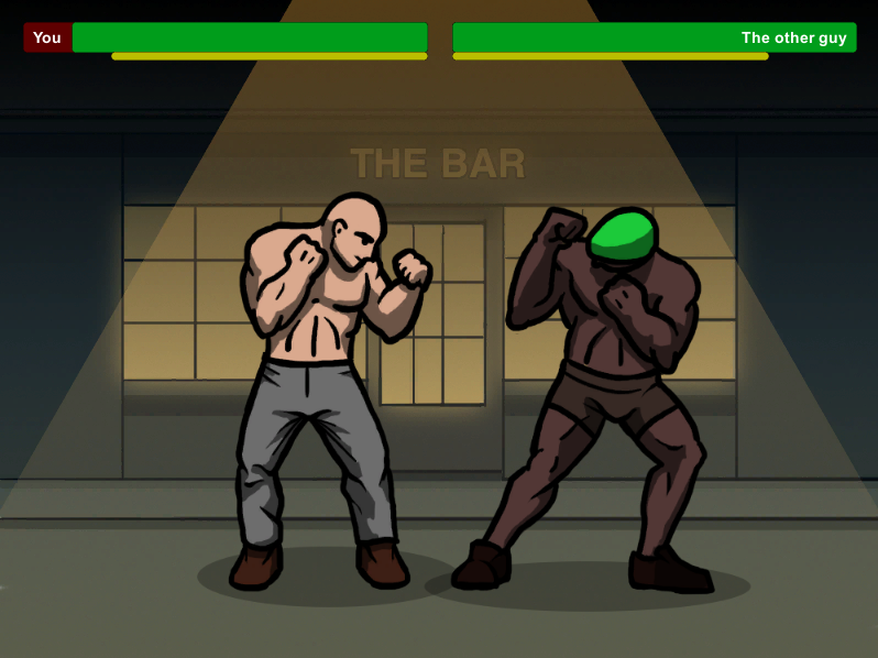 Bar Fighter by pixelome