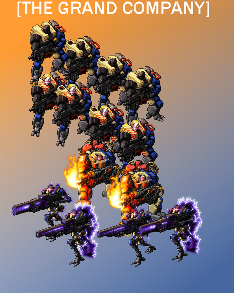 [THE GRAND COMPANY] A Lancer Tokenset for Virtual Tabletops by AzMiLion