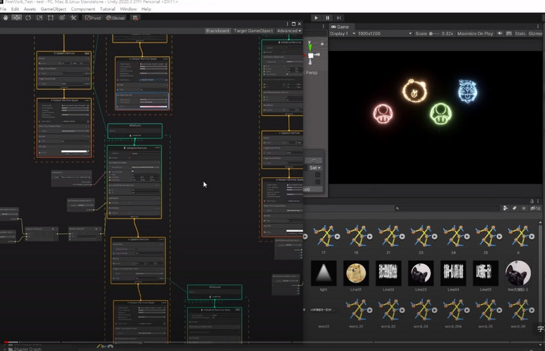 Unity VFX Graph - Image Fireworks by Eric Wang_Unity VFX Artist