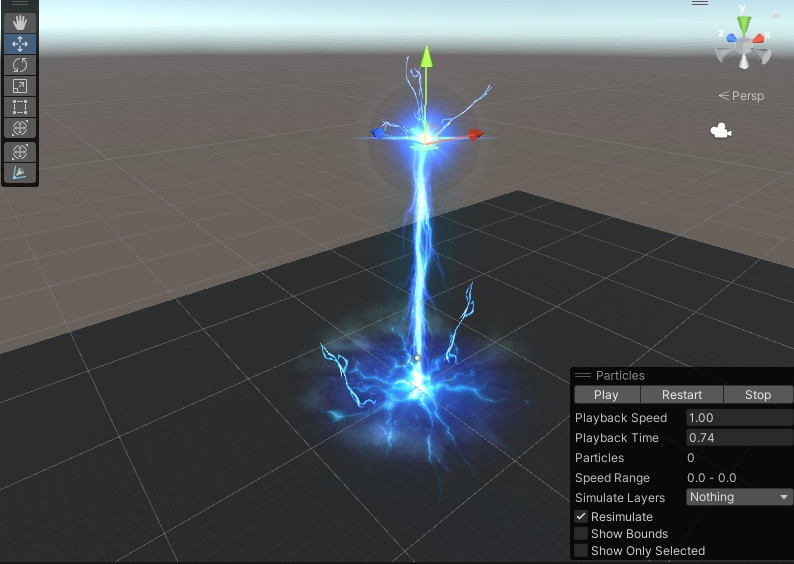 Unity Game Effect(VFX) - Thunder by Eric Wang_Unity VFX Artist