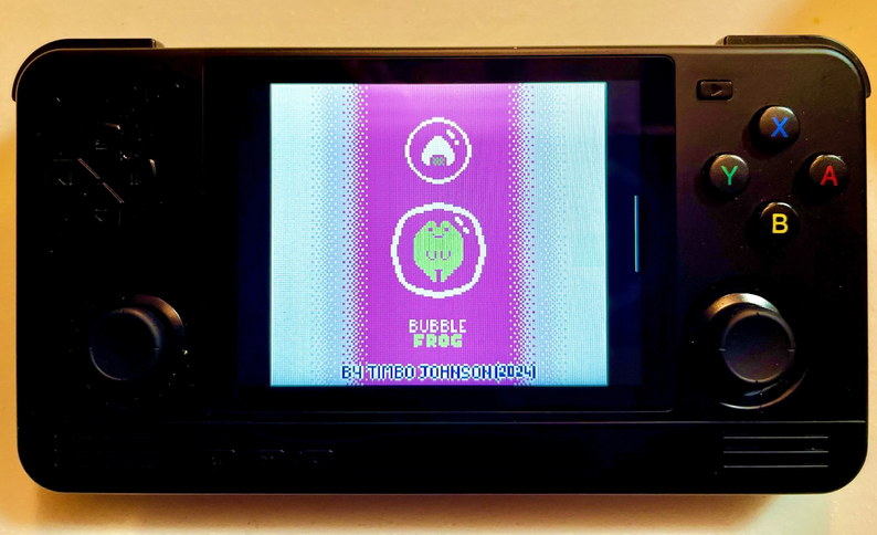 Bubble Frog by Timbo Johnson