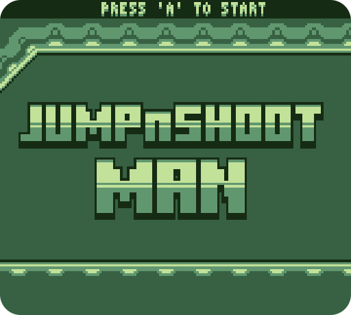 Pixel Vision 8: Jump N' Shoot Man Ludum Dare 41 by Pixel Vision 8