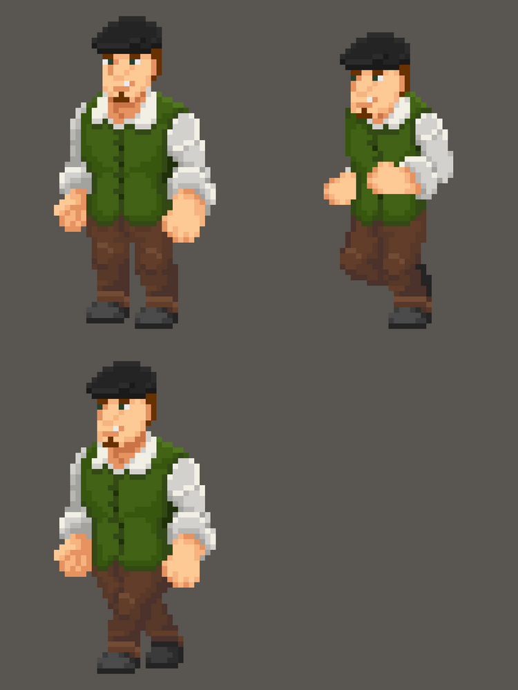 "Passersby" Pack of characters by Pixel Wanderer