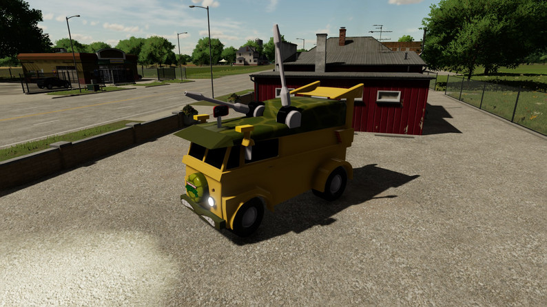 FS22 - Turtle Van by Squigglze