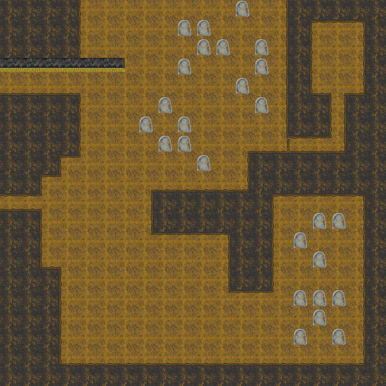 Topdown Cave Tileset by ledfloyd85