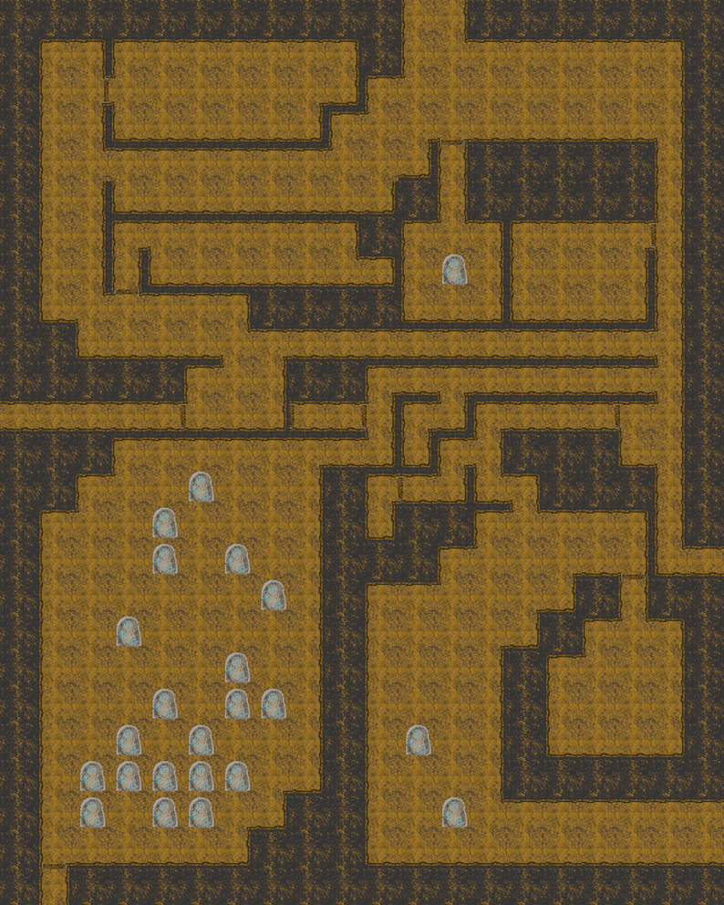 Topdown Cave Tileset by ledfloyd85