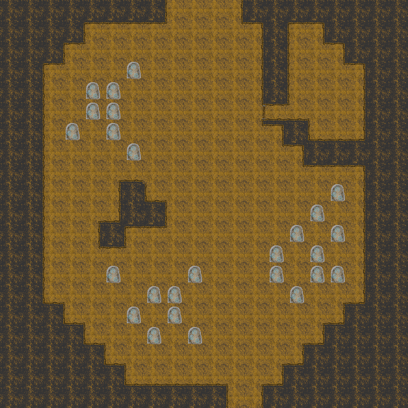 Topdown Cave Tileset by ledfloyd85