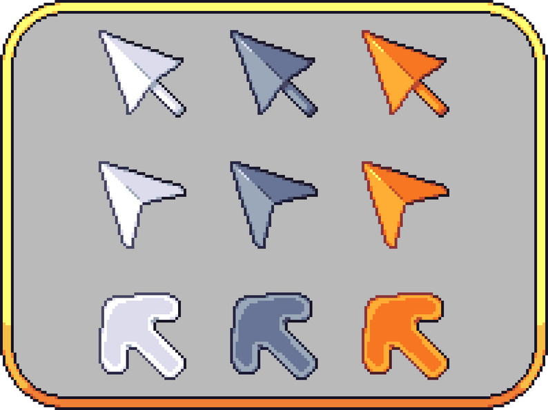 Cool Cursors by TheWiseHedgehog