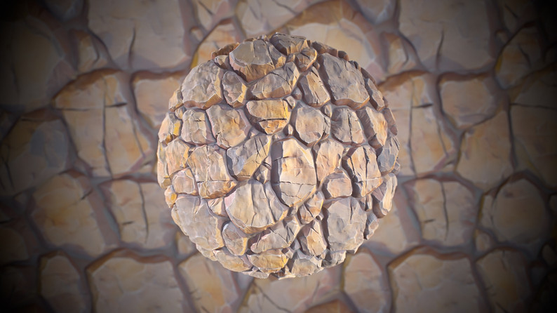 Stylized Rock Texture Pack 1 by Lidya Art Studio