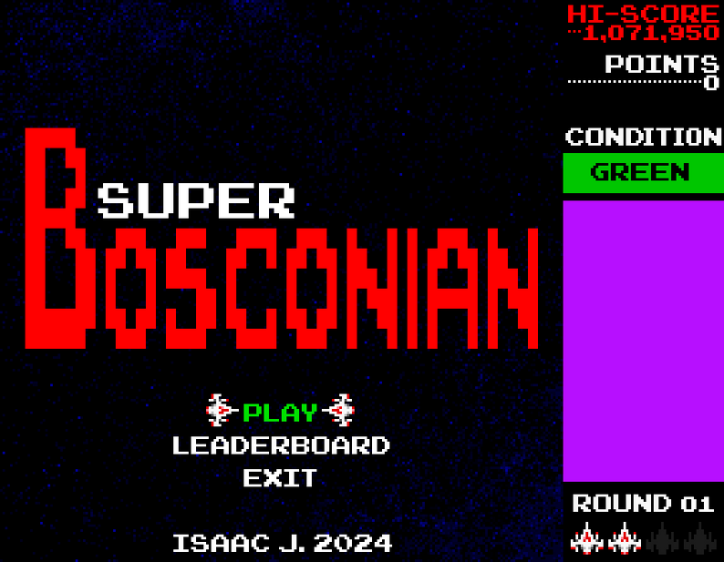 Super Bosconian by IsaacJaggers