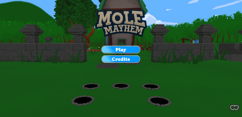 Mole Mayhem (WebXR) by yuripourre