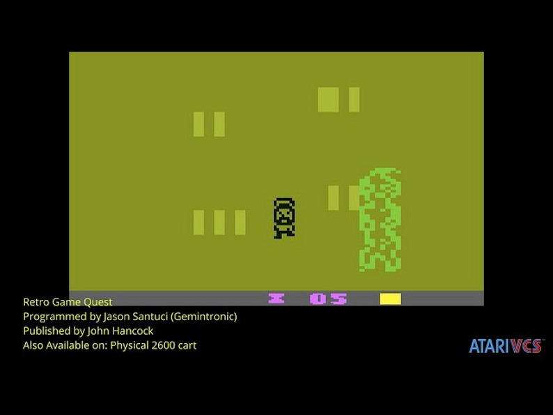 Retro Game Quest for the Atari 2600 by John Hancock