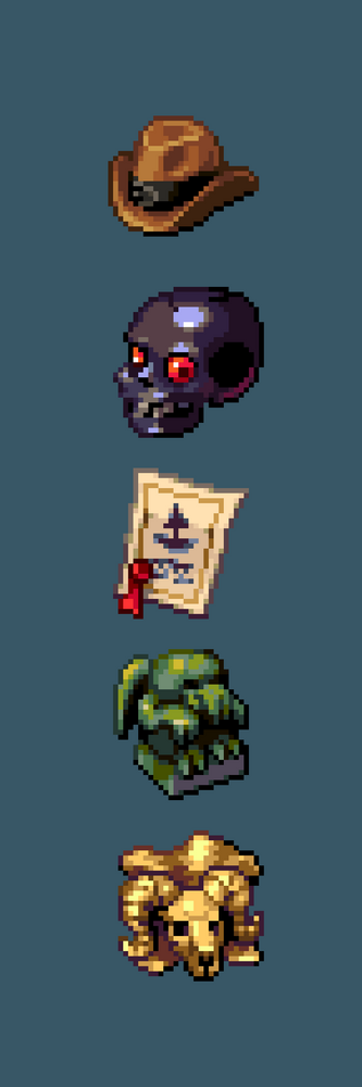 Pixel RPG Icons Adventure 32×32 by Thomas Feichtmeir "Cyangmou"