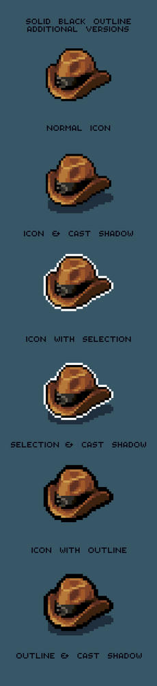 Pixel RPG Icons Adventure 32×32 by Thomas Feichtmeir "Cyangmou"