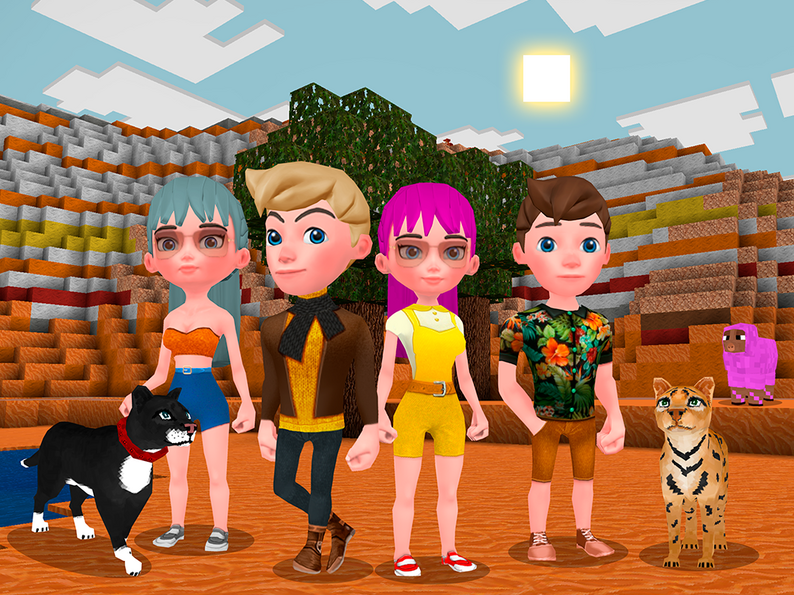 RealmCraft 3D: Free Block Building Game with Skins Export to Minecraft ...