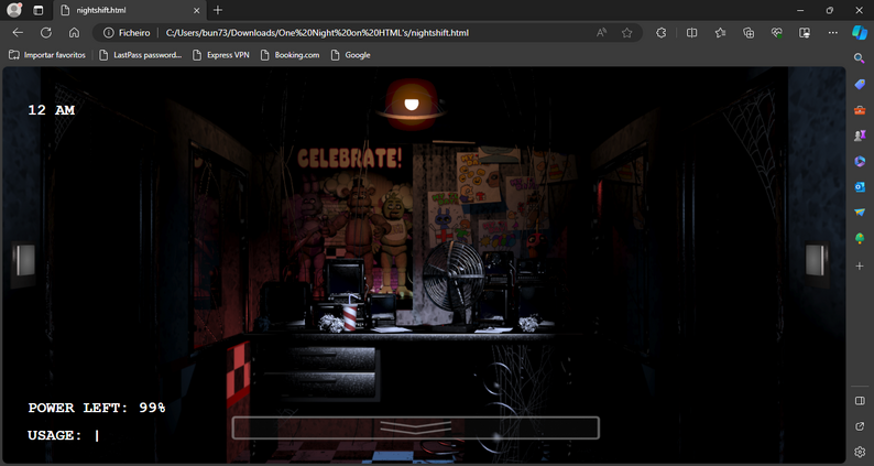 One Night on HTML's (FNAF 1 HTML Recreation) by Francisco_Deodato939