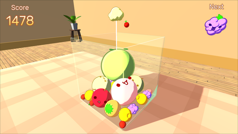 Fruit Game 3D (Suika-Like) by bewky