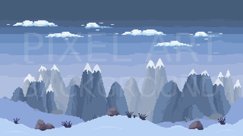 Parallax Pixel Art Backgrounds Pack #2 by Arludus