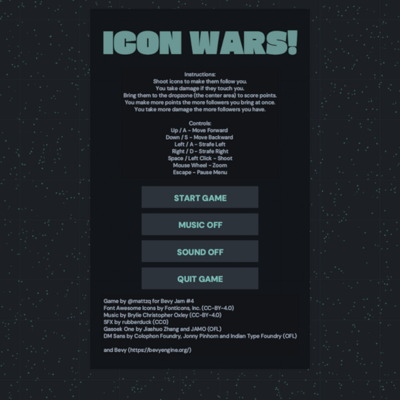 Icon Wars by mattzq