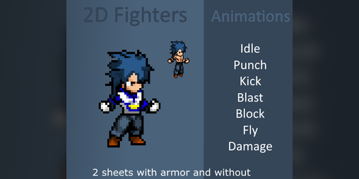 2D Fighter 3 by Asset Bakery