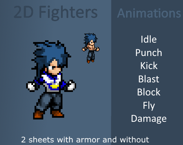 2D Fighter 3 by Asset Bakery