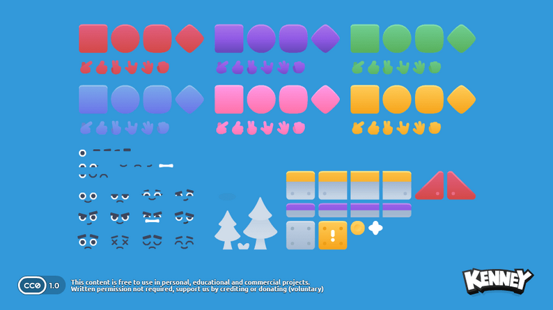 Shape Characters by Kenney (Assets)