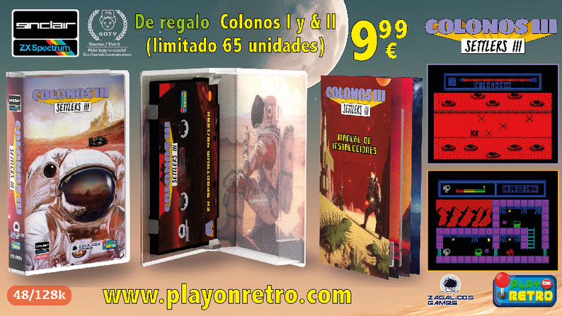 ZX Spectrum physical edition 2023 by Playonretro