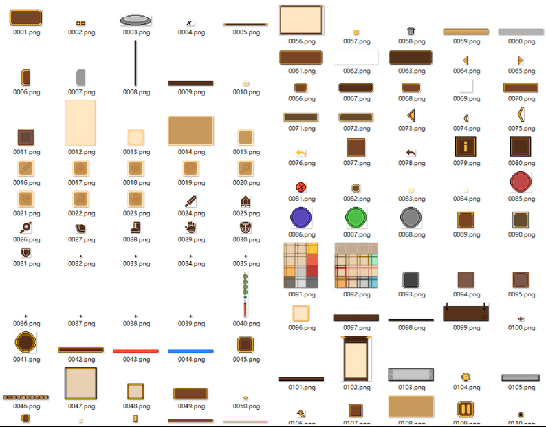 National style UI_ 1 and 2_ Integration package by Px2d
