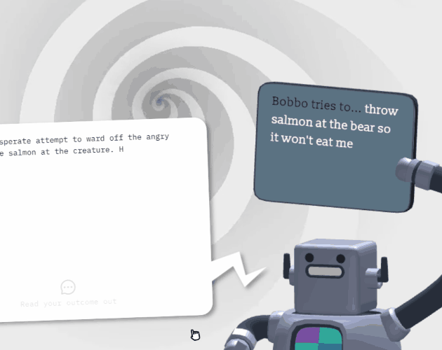 DEATH BY AI launched on itch! - A free Jackbox-style party game where ...