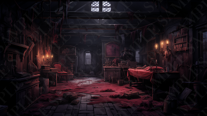 Horror Backgrounds Pack by FlameFoxGames