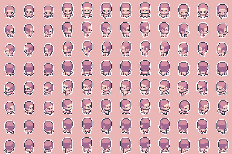 Chibi character template Ver.2 by AxulArt