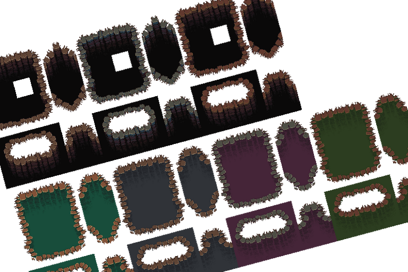 RPG Worlds Endless Caves by Szadi art.