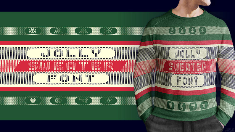 Jolly Sweater - Free Font by GGBotNet