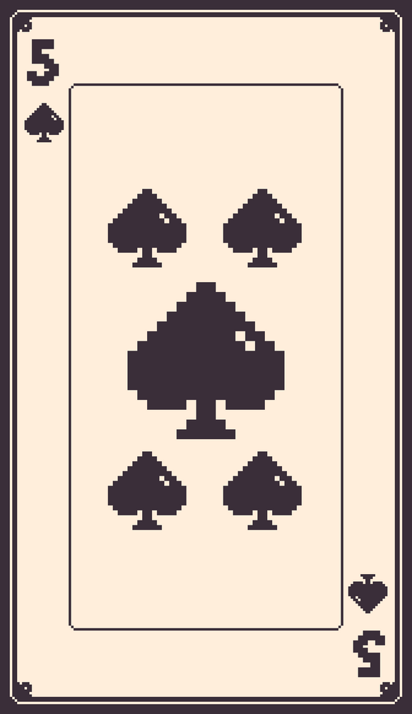 Pixel Playing Cards (Light Mode) by lumeish