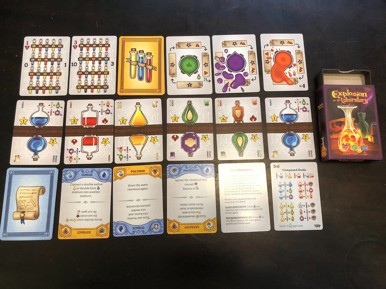 Explosion in the Laboratory by Weird Giraffe Games