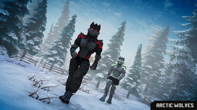 Arctic Wolves by pup_blake