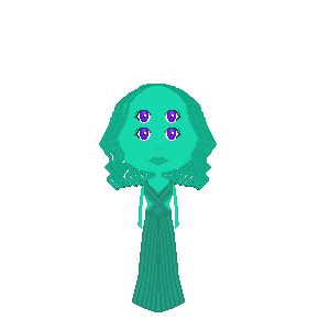 Pixel Medusa by CaptainTam