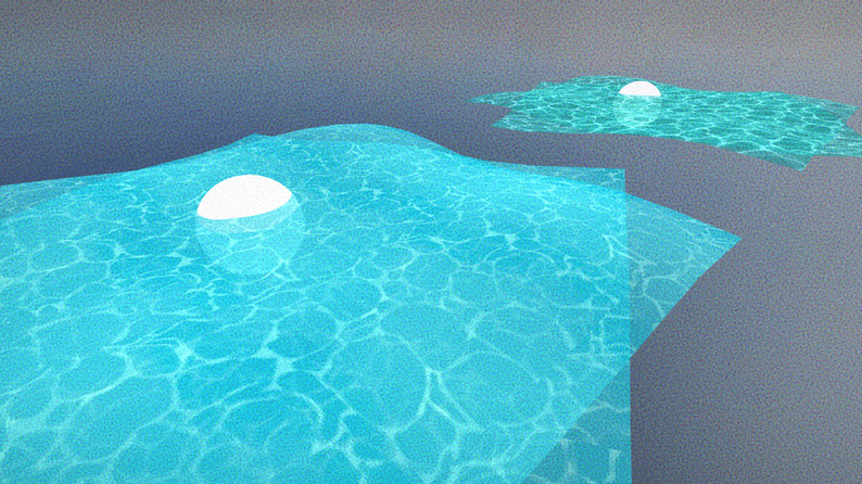 PS1 Retro Water Shader for Unity by halfhuman