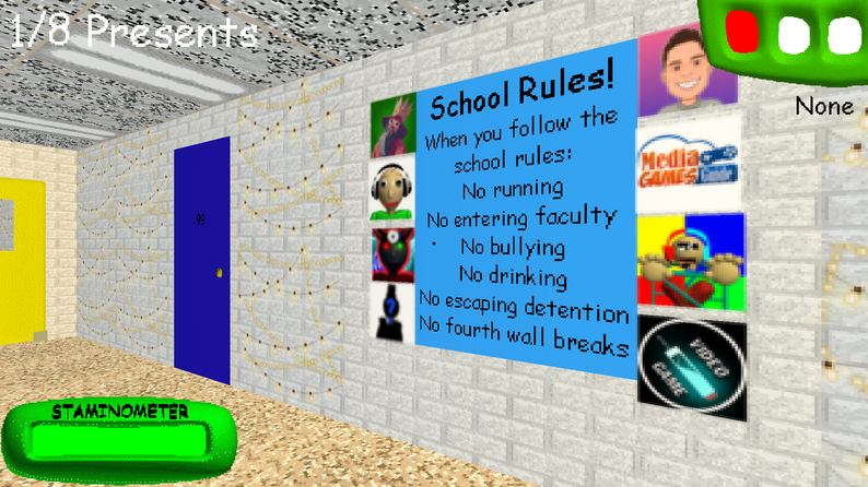 Baldi's Basics Chrismas Chase (HARD MOD) by Baldi's Basics Official VN