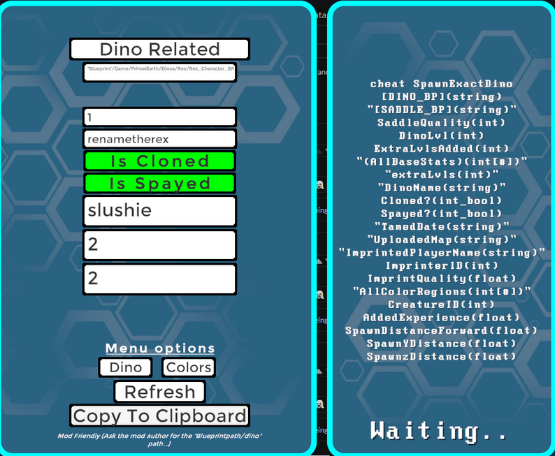 Ark Survival Admin Helper Tool by Slushie