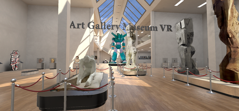 Demo for Art Gallery Museum VR Using 3DGS by peter650059