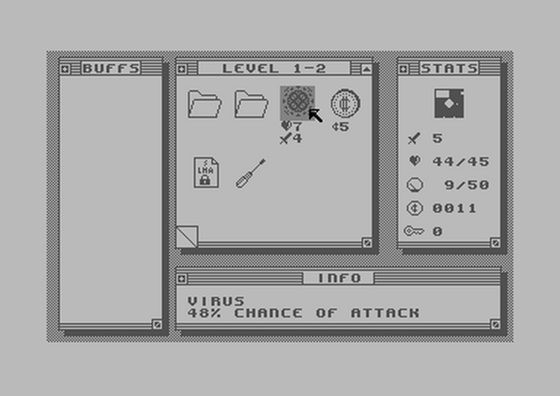 Binary Battle (C64, Plus/4, ZX Spectrum, MSX) by Haplo