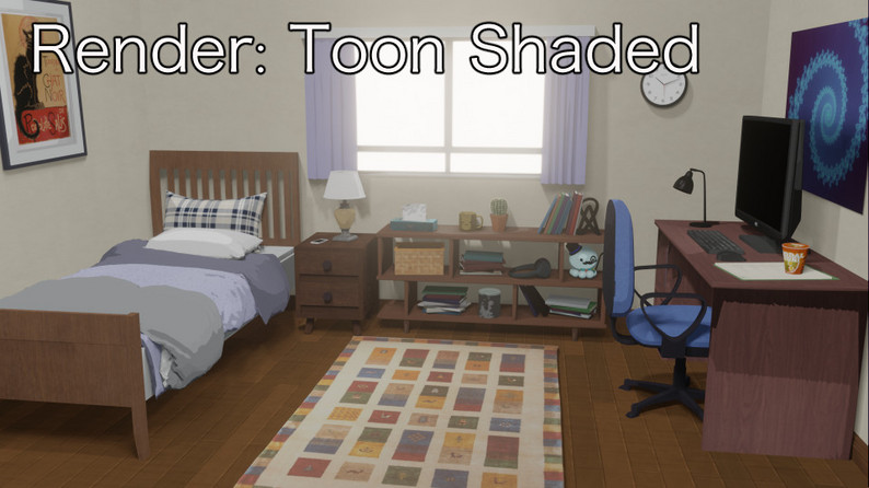 Visual Novel House Backgrounds by Spiral Atlas