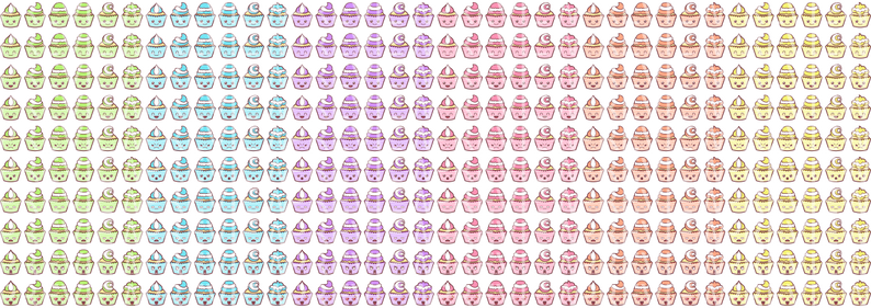 Kawaii Cupcake Match-3 Asset Pack by monixxy
