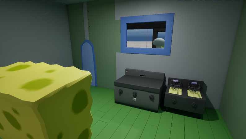 Spongebob Horror Game (WIP) by TheGovernor2014