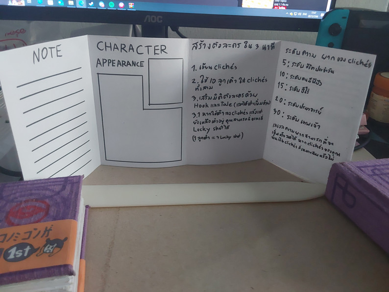RISUS RPG Pocket Character Book by BB_CORN
