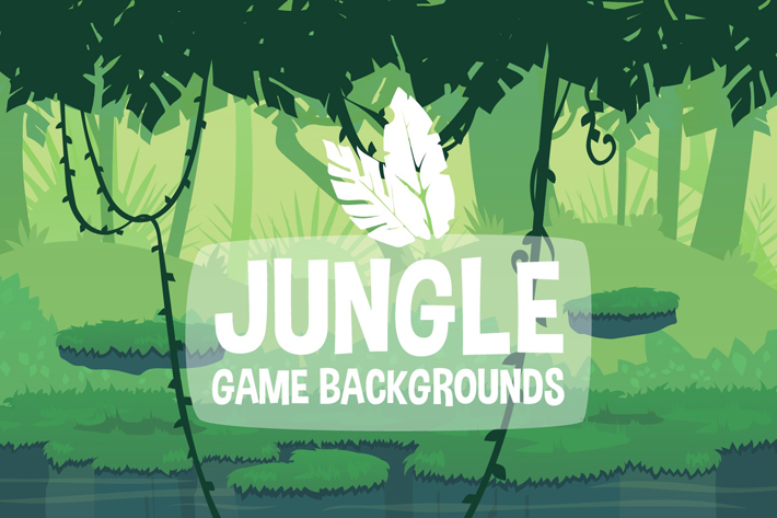 Parallax Jungle Game Backgrounds by Free Game Assets (GUI, Sprite ...