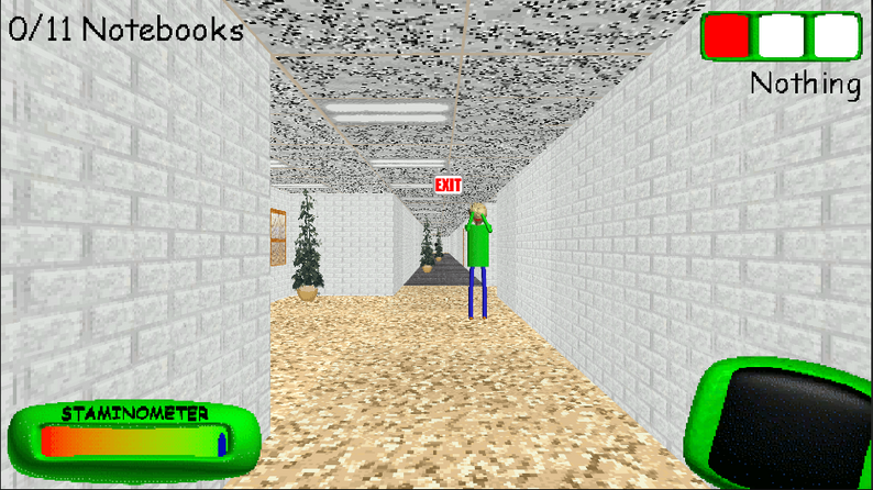 Baldi Wow Basics Remastered by MicroGuy7
