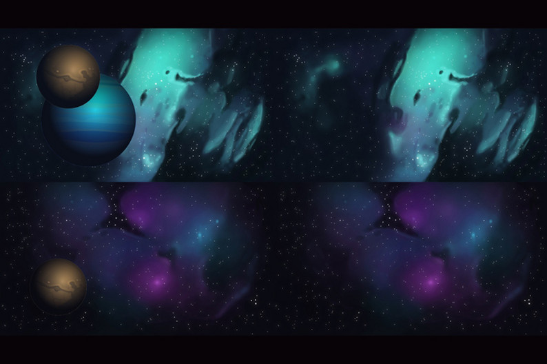 Parallax Space Backgrounds by Free Game Assets (GUI, Sprite, Tilesets)
